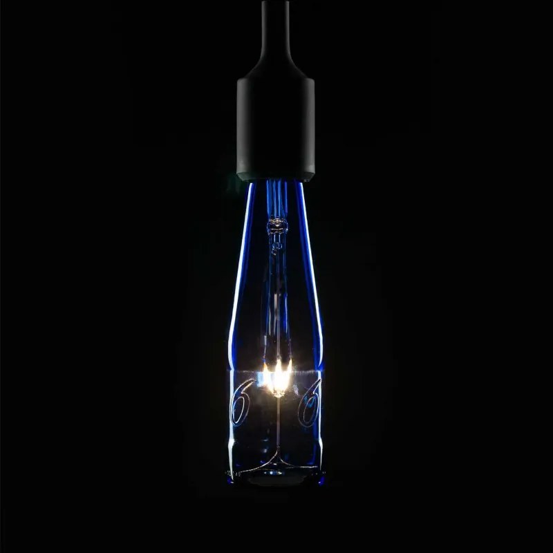 creative cables LED z modré lahve od piva 3,5W E27 stmívatelná 3600K