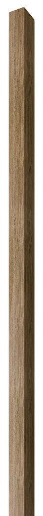 Dřevěná lamela LINEA SINGLE - dub 275x2,8x3,7 cm cena za kus