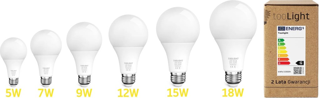 LED žárovka E-27 5W RSL020 neutrální bílá