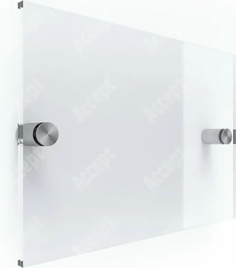 ACCEPT Dveřní tabulka Clear CL2 - rozměr 210 x 148 mm