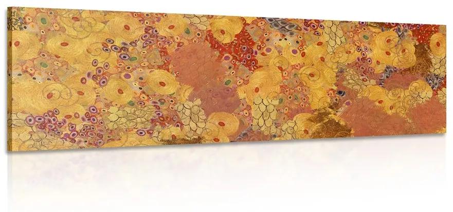 Obraz abstrakce ve stylu G. Klimta Varianta: 135x45