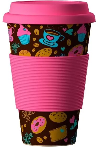 AREON Bamboo Cup 400ml - Donuts