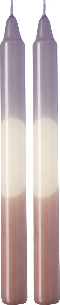 Villeroy&Boch Villeroy & Boch Like Home tyčové svíčky dip dye lavender / grape, sada 2 kusy