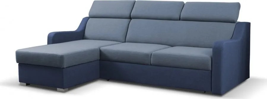 Casarredo - Komfort nábytek Rohová sedací souprava KELINA, rozkládací s úložným prostorem, výběr látek | Vyberte si potah u korpusu a boků:: solar 01,potah: solar 03