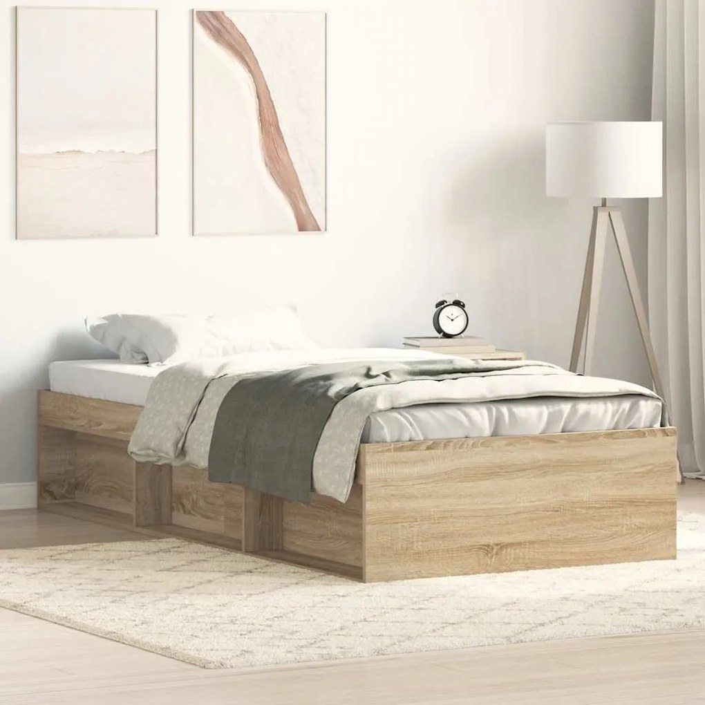 Rám postele dub sonoma 75 x 190 cm Small Single 3203847