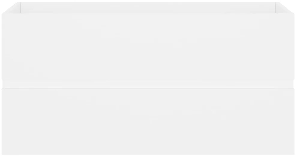 vidaXL Marketos Skříňka se zápustným umyvadlem bílá kompozitní dřevo