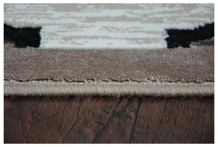 Luxusní kusový koberec Ronald hnědý 240x330cm
