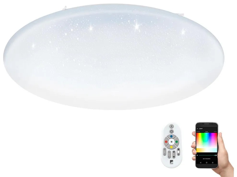 Eglo Eglo 98459 - LED RGB Stmívatelné stropní svítidlo TOTARI-C LED/43W/230V + DO EG98459