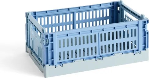 Úložný box Crate Mix Colour Sky Blue S HAY
