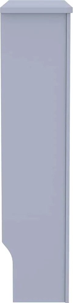 Kryt radiátoru Šedá 78 x 19 x 81,5 cm Kompozitní dřevo 3403243