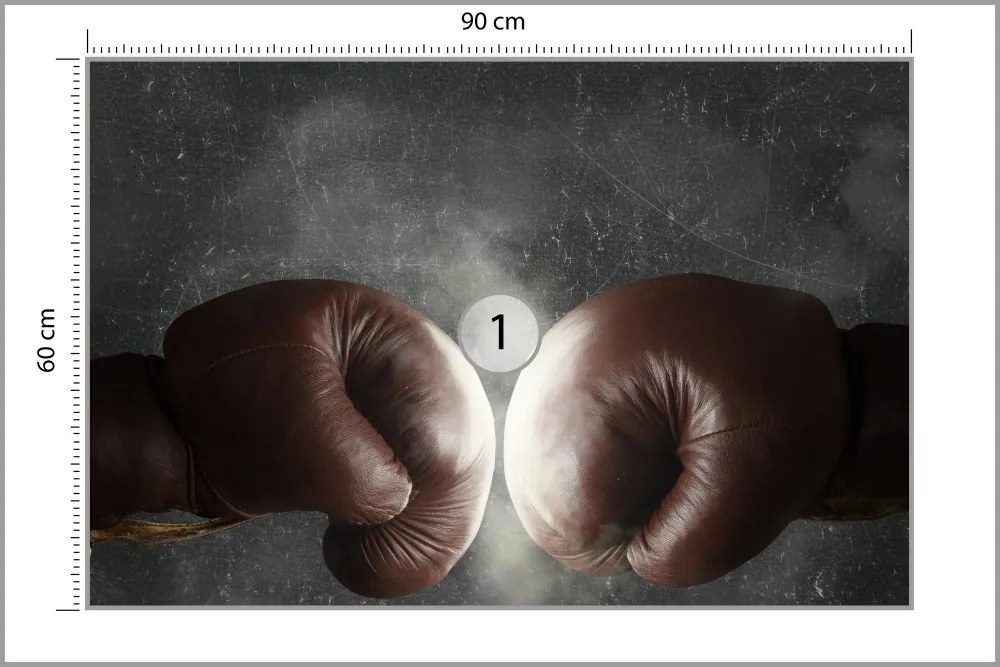 Fototapeta Souboj Boxerských Pěstí Omyvatelný vlies 104x70.5