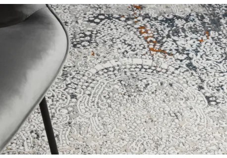 Moderní koberec TULS strukturální, střapce 51327 Vintage, ornament sl velikost 180x270 cm | krásné koberce cz