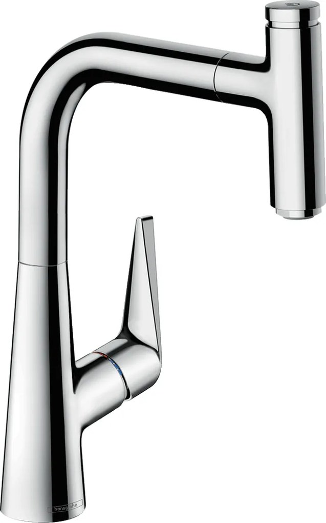 Hansgrohe Talis Select M51, dřezová baterie s výsuvnou koncovkou, chromová, 72822000