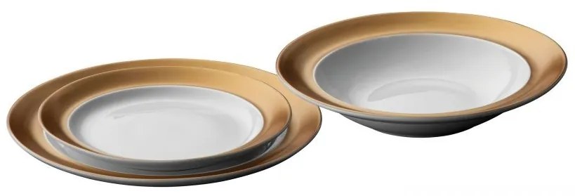 Berghoff Jídelní sada talířů porcelán GEM 3 ks