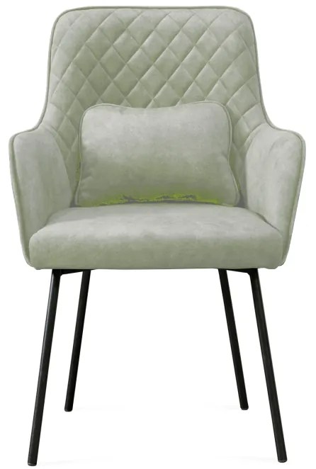 DOLMAR SEDAČKY Jídelní židle - KR-7, různé tkaniny a barvy na výběr Čalounění: šedá (Uttario Velvet 2975)