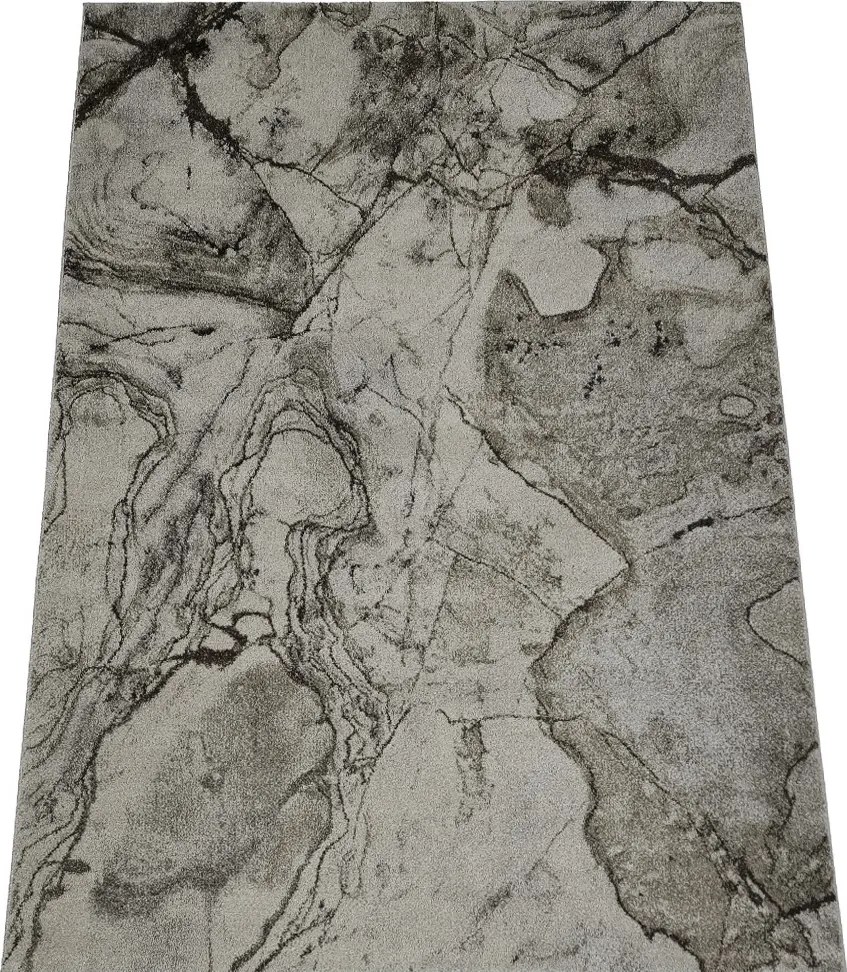 BE Koberec Wenus 7770 GREY - šedý obdélníkový Rozměr: 60x100 cm
