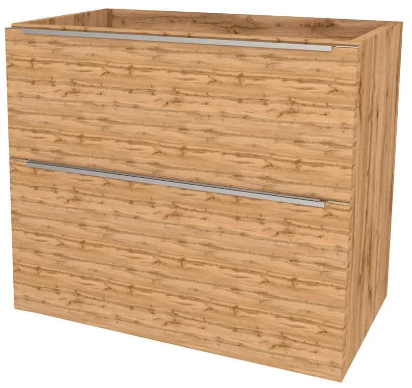 Mereo Mereo, Mailo, koupelnová skříňka 61 cm, chrom madlo, Multidecor, CN590SDWOT