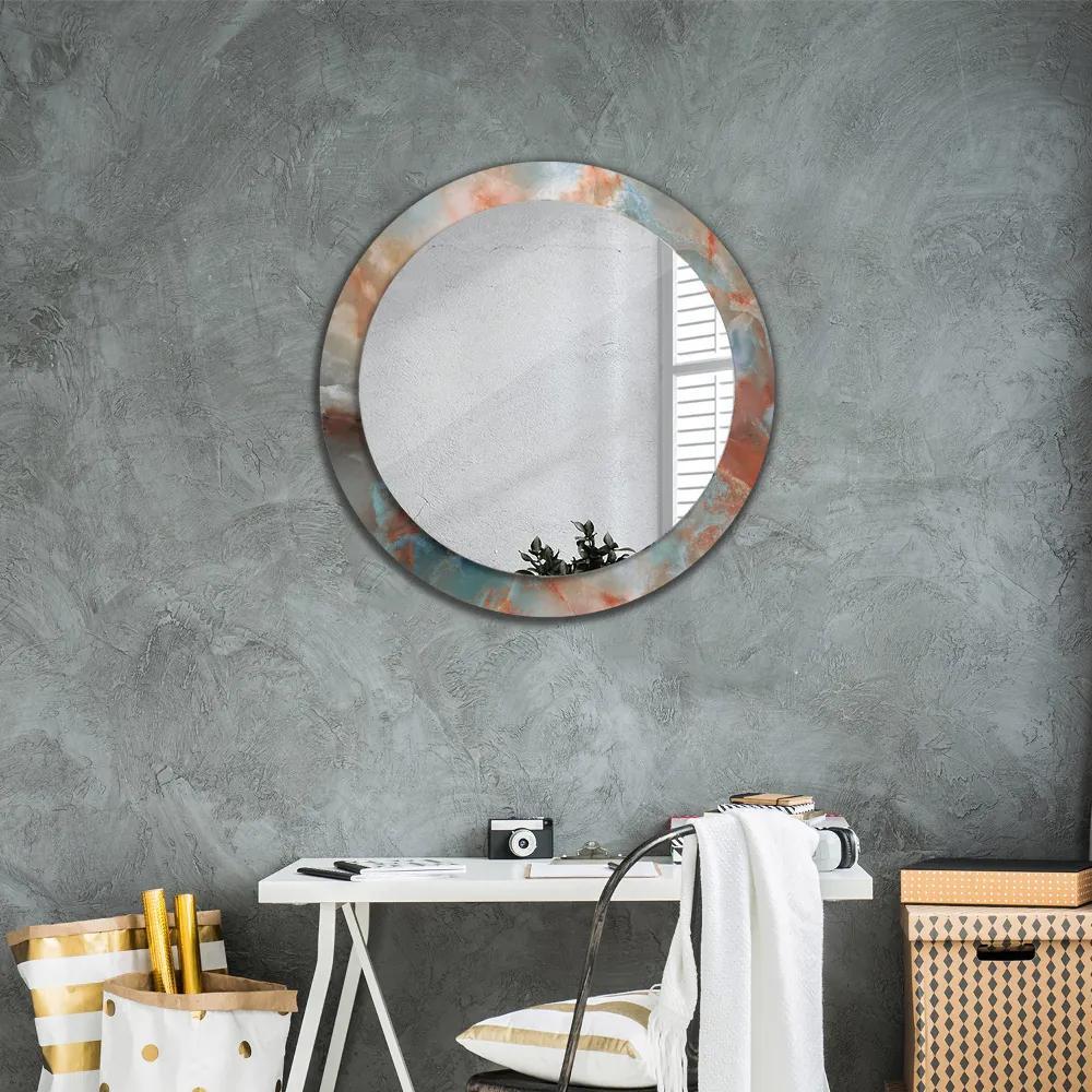 Kulaté dekorativní zrcadlo Onyx kuličky fi 80 cm