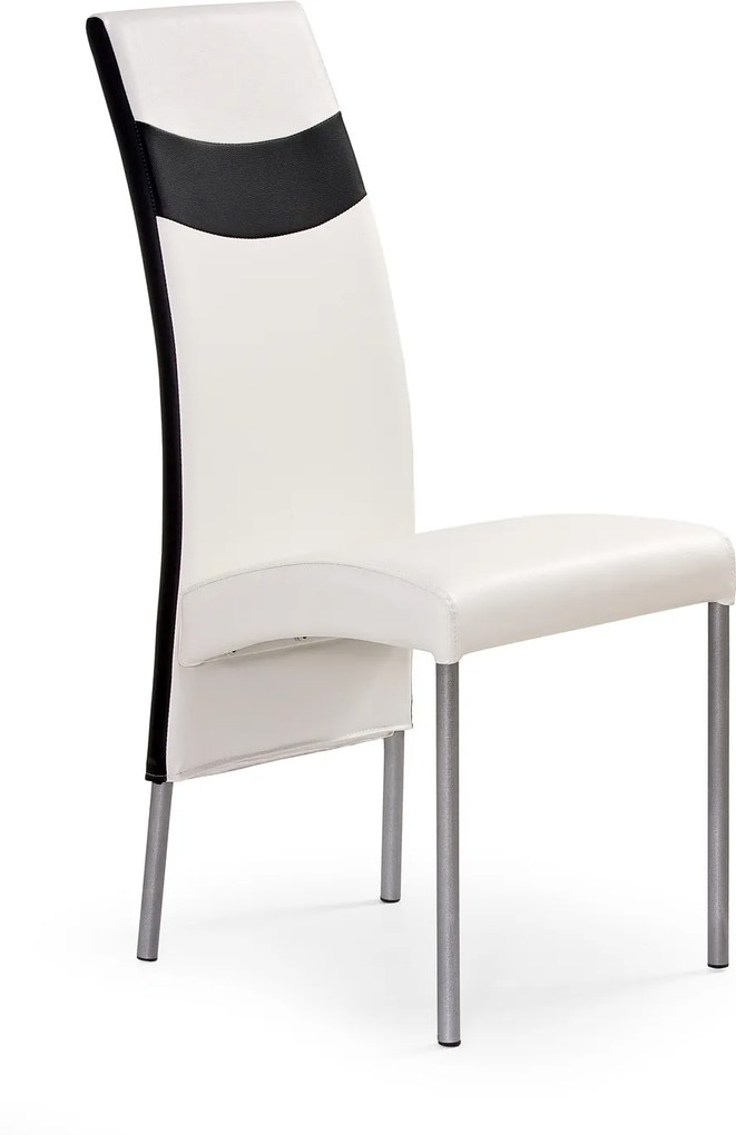 ImportWorld Kovová židle Dióscoro (Barva: Bílá - černá)