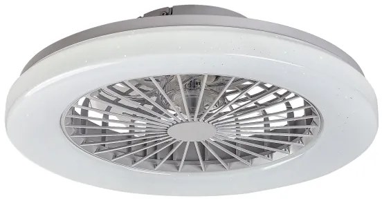 Rabalux 71333 - LED Stm. str. svít. s ventilátorem DALFON 48W/230V 3000-6500K+DO