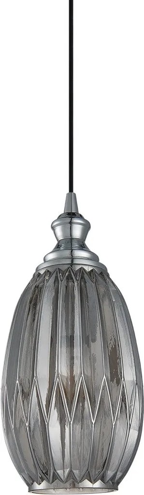 Italux PND-8002-1B-GR závěsný lustr Rodez 1x60W | E27