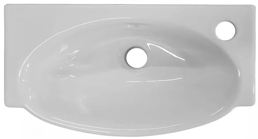 JIKA TIGO Umývátko 45 cm, otvor vpravo (H8152120001061)