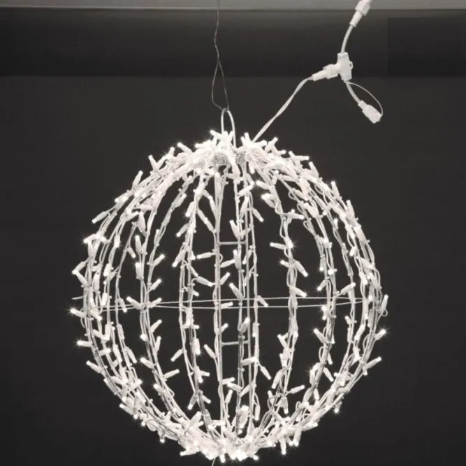 DecoLight SM-080004 3D LED koule průměr 40cm PROFI teplá bílá