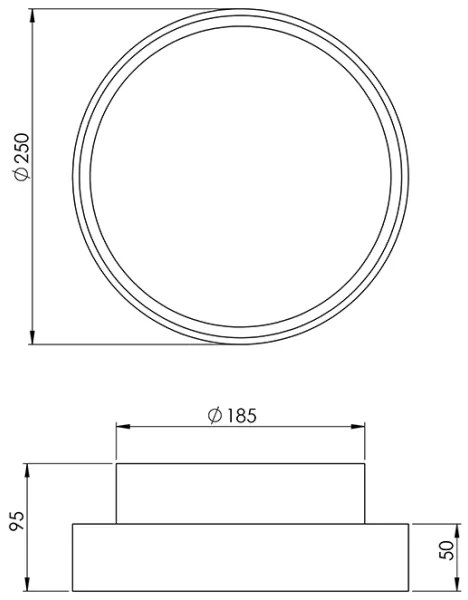 Fabas 3229/61/102 - Technické svítidlo HATTON 1xE27/42W/230V IP65