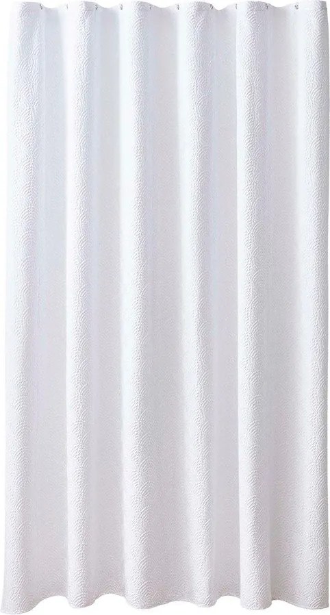 Bílý závěs z mikrovlákna 180x200 cm Baltic – douceur d'intérieur