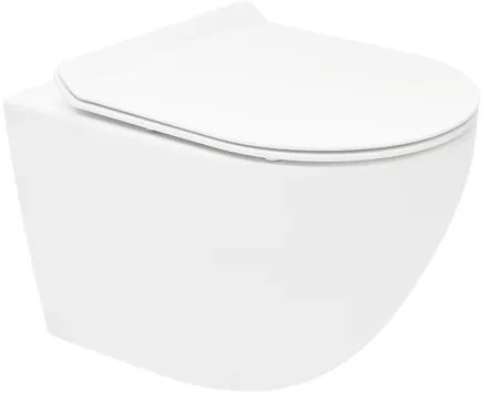 Ceramia S-Line Pro wc s prkénkem softclose závěsné bílé vírové WC01T