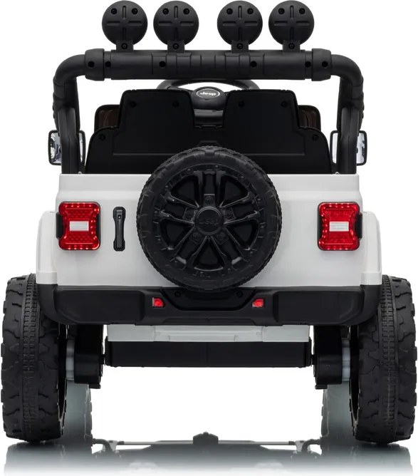 LEAN CARS Akumulátorové vozidlo Jeep Rubicon DK-JWR558 24 V, bílé