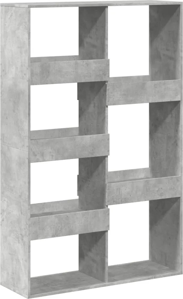 Knihovna betonově šedá 100 x 33 x 155,5 cm kompozitní dřevo 3309396