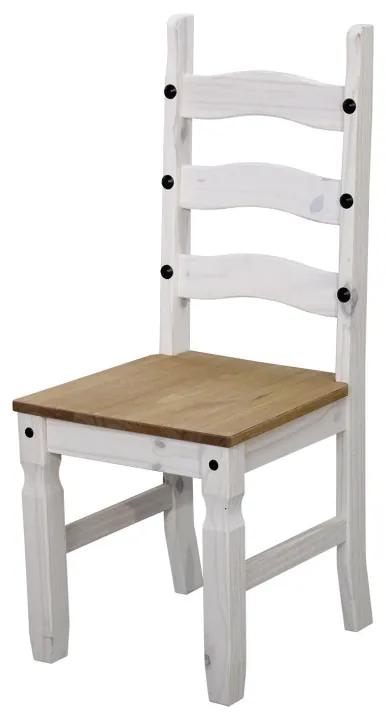 Masivní židle z borovice CORONA II
