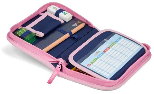 Školní penál Ergobag - Magic růžový