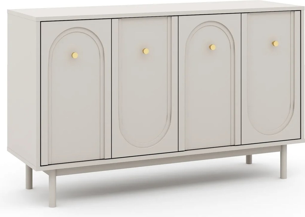 Komoda Mazoma 154 cm kašmírová