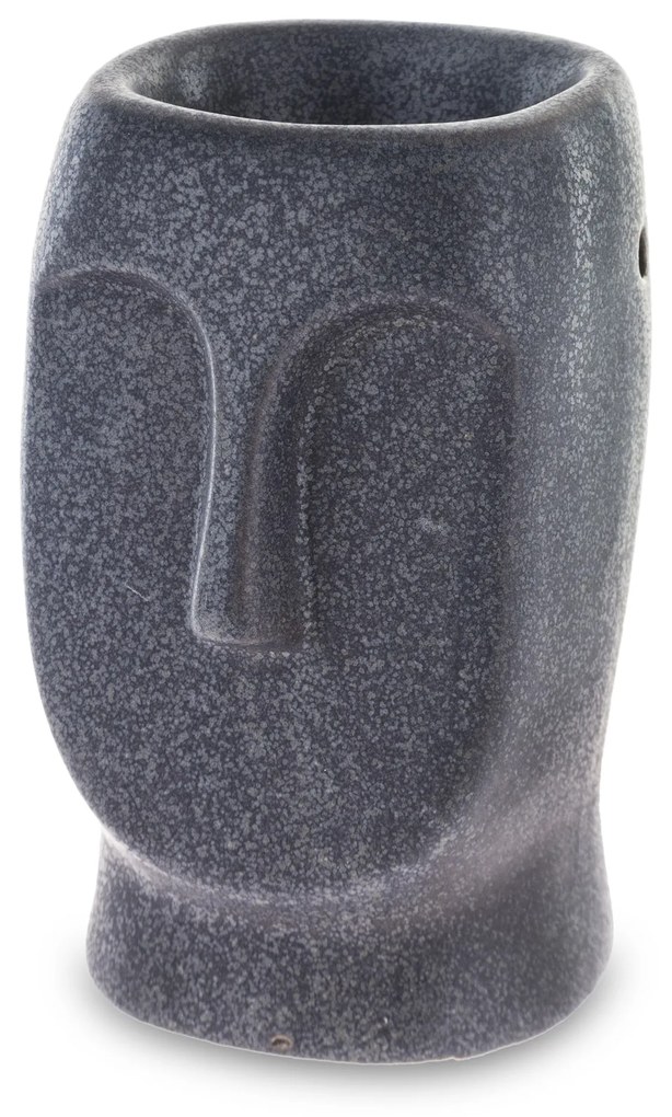 Keramická aromalampa hlava černá 145630