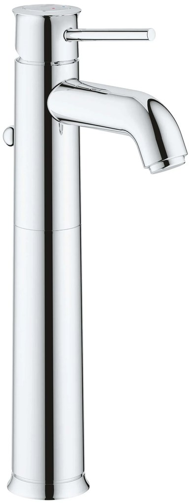 Grohe BauClassic - Baterie pro umyvadlovou mísu, s výpustí, chrom 32868000