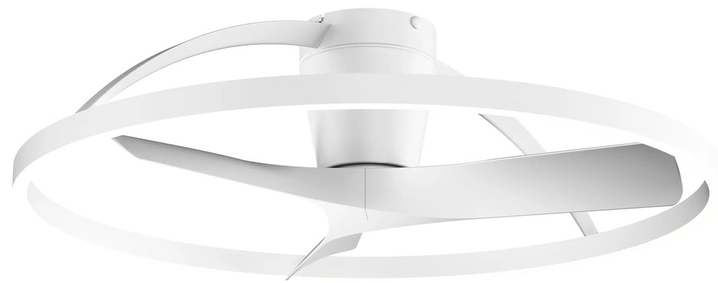 Mantra Nepal II, ventilátor se svítidlem a dálk. ovladačem, LED 32W 2700-5000K, bílá, průměr 75cm