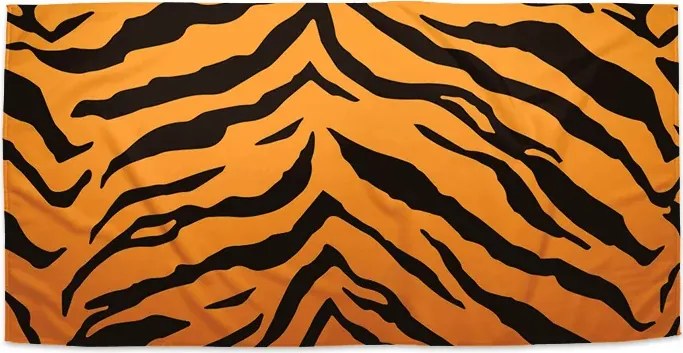 Sablio Ručník Tygří vzor - 30x50 cm