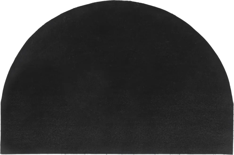 Rohožka před dveře půlkruhová 40 x 60 cm kokosové vlákno 155560