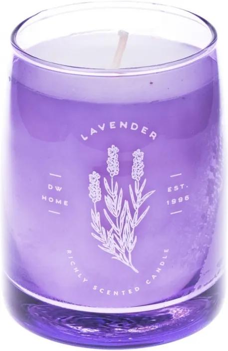 DW Home Vonná svíčka ve skle Levandule - Lavender, 9,8oz