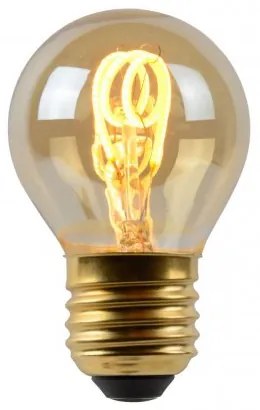 LUCIDE Bulb LED globe 4.5cm E27/3W 2200K Dimmable Amber žárovka, zářivka