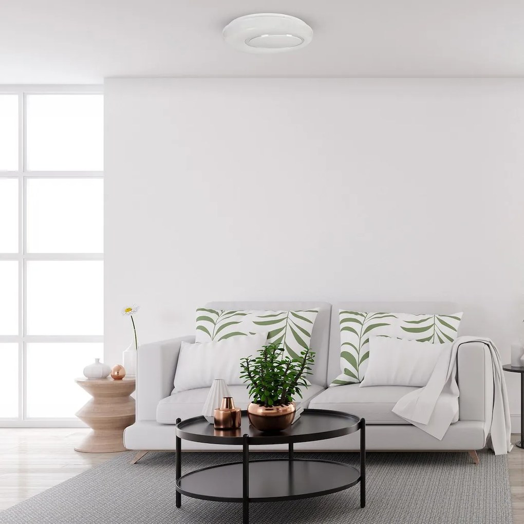 Stropní LED svítidlo Bono, 1x LED 52w, 3000-6000k, w, s ovladačem