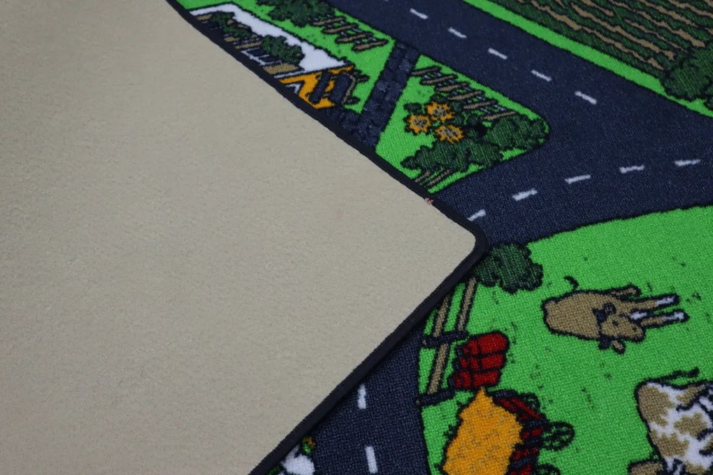 Vopi koberce Dětský kusový koberec Farma II. čtverec - 100x100 cm