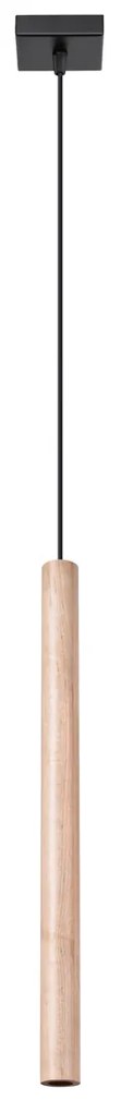 Sollux Lighting Závěsné svítidlo PASTELO 1 dřevo