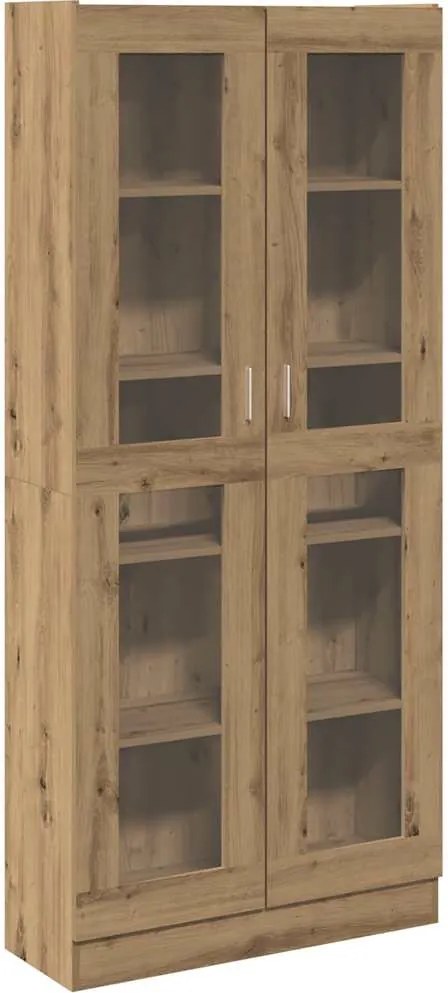 Skříň dub artisan 82,5 x 30,5 x 185 cm kompozitní dřevo 3318721
