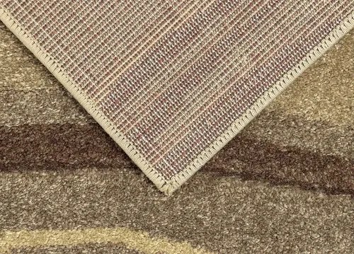 Koberce Breno Kusový koberec PORTLAND 1598/AY3D, Hnědá, Vícebarevné, 120 x 170 cm