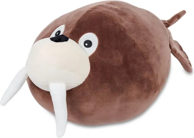 SVITAP sleep well Polštářek mikrospandex Mrož hnědý 35 cm