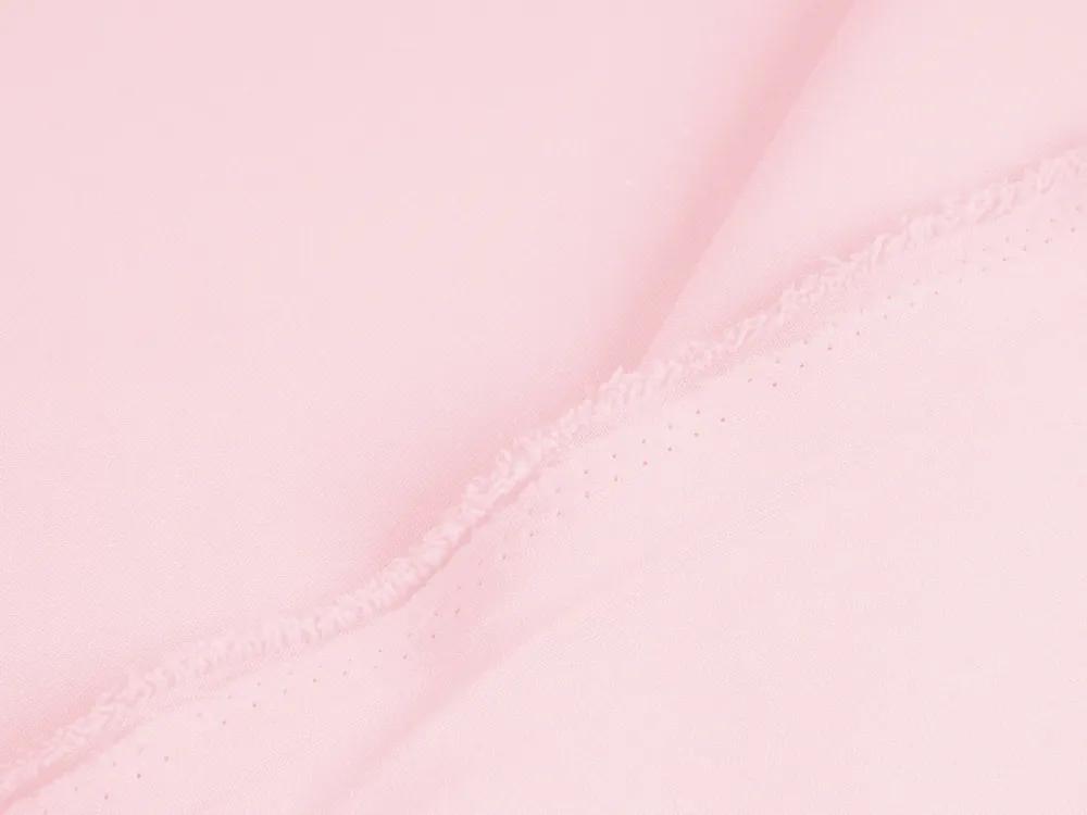 Biante Dekorační oválný ubrus Rongo RG-062 Cukrově růžový 100x160 cm