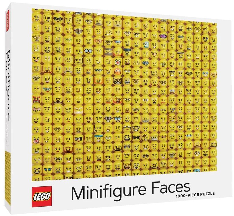 Chronicle Books Puzzle LEGO® Obličeje minifigurek 1000 dílků